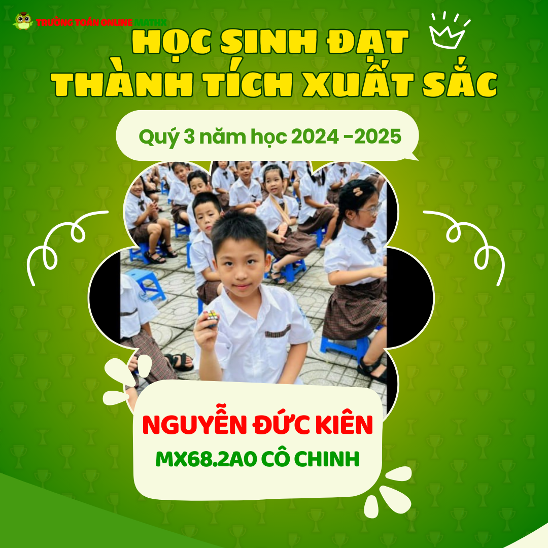 VINH DANH HỌC SINH KHỐI 2 ĐẠT THÀNH TÍCH XUẤT SẮC BÀI KIỂM TRA ĐỊNH KÌ ...